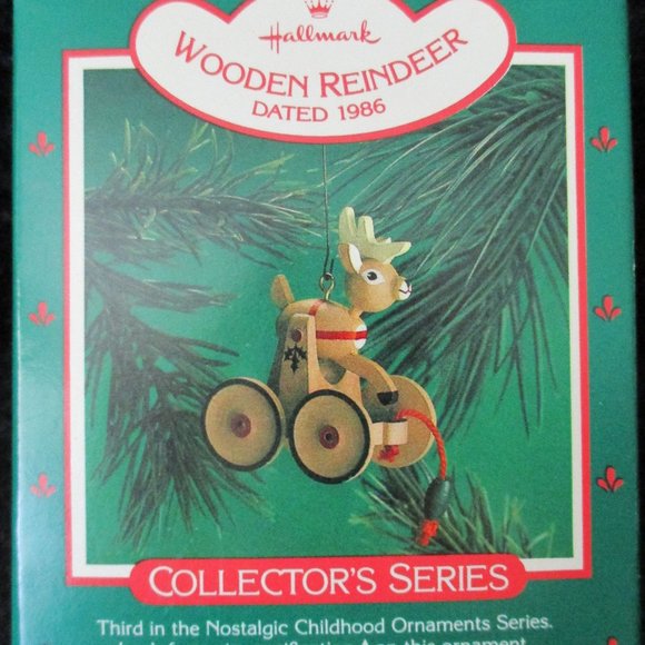 Hallmark | Holiday | Vintage Nib 986 Hallmark Collectors Series Wooden ...